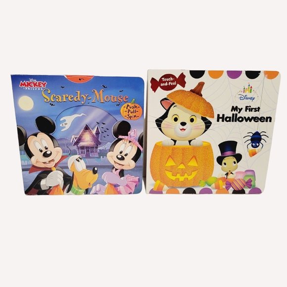 Toys | 2 Halloween Disney Minnie Mouse Scaredy Mouse And Fist Halloween ...